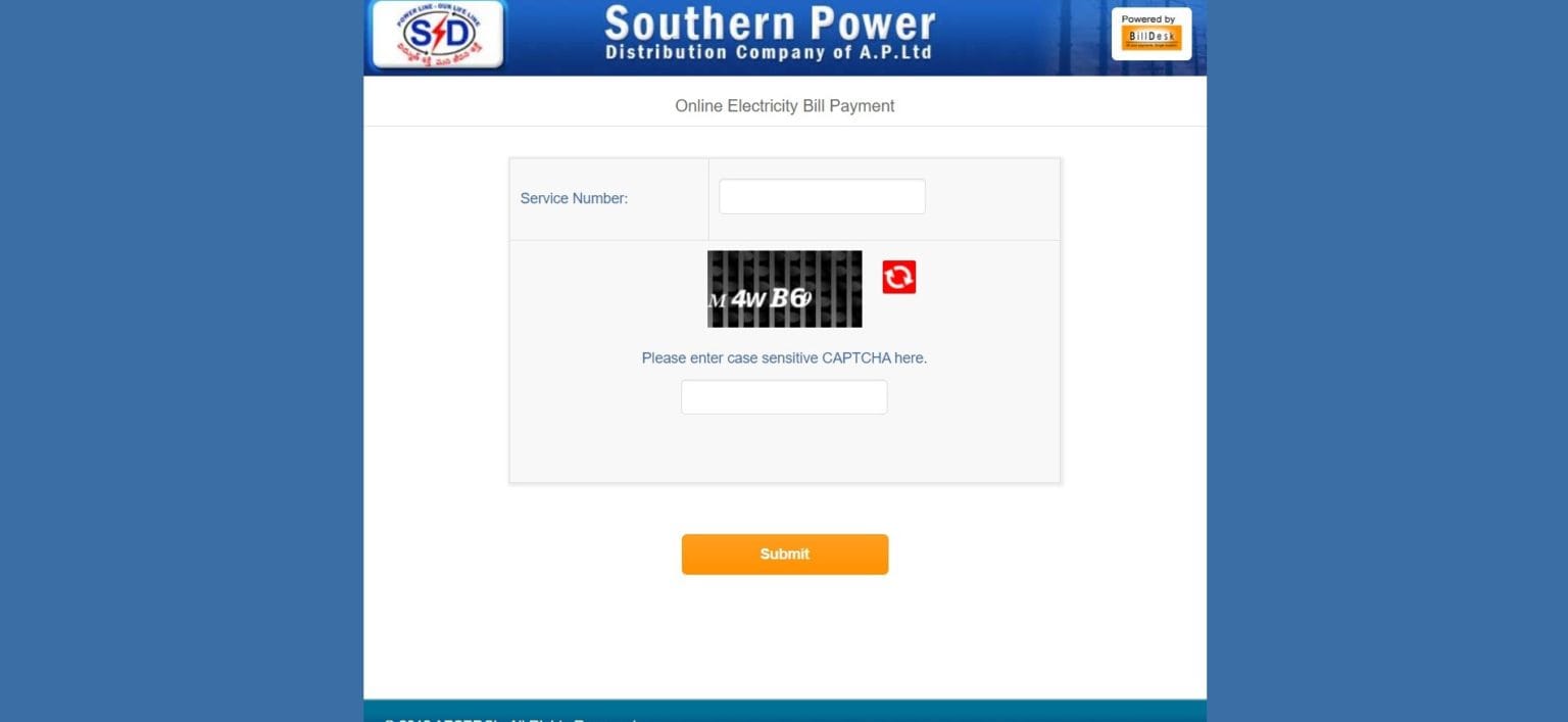 APSPDCL Bill Payment: APSPDCL Billdesk, AP Electricity Bill