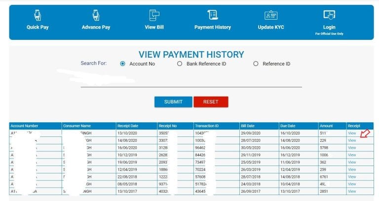 UHBVN Bill Payment online: Bill View, Download Bill,Haryana