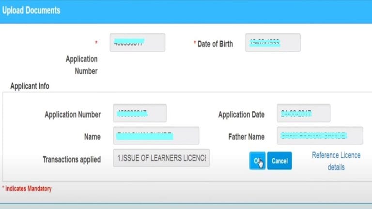 Sarathi Parivahan Online Services: Renew Driving License