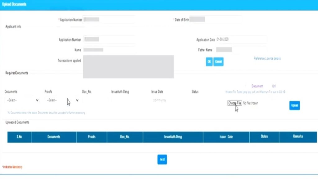 Apply For A Driving License Online: Download DL Form,