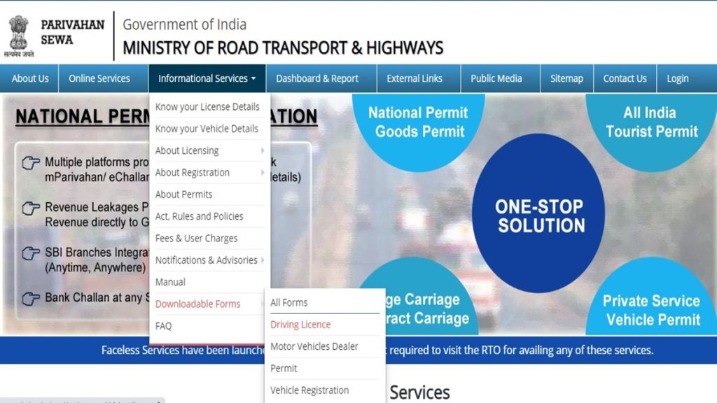 Apply For A Driving License Online: Download DL Form,
