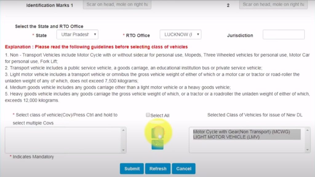 Apply For A Driving License Online: Download DL Form,