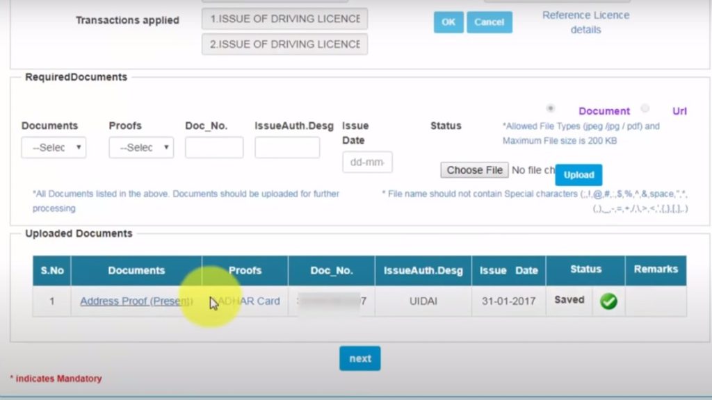 Apply For A Driving License Online: Download DL Form,