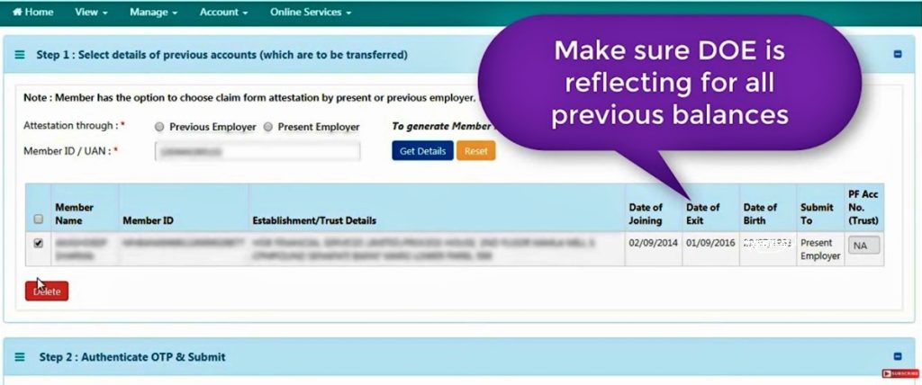 EPF India: Check Claim Status, Transfer Account Online