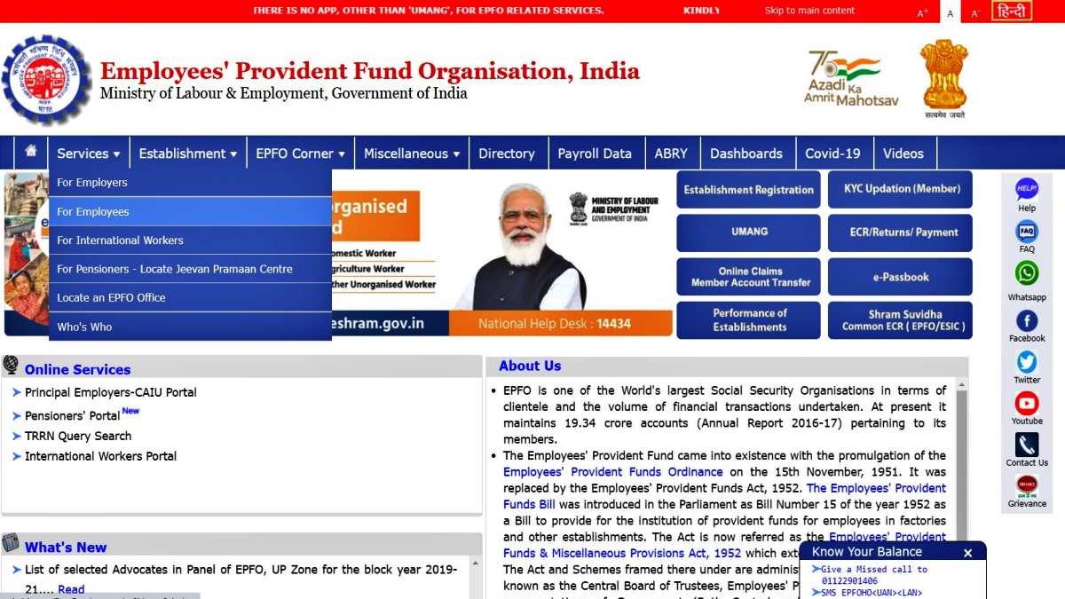 UAN Number: Register, Login, Activate & Access Passbook