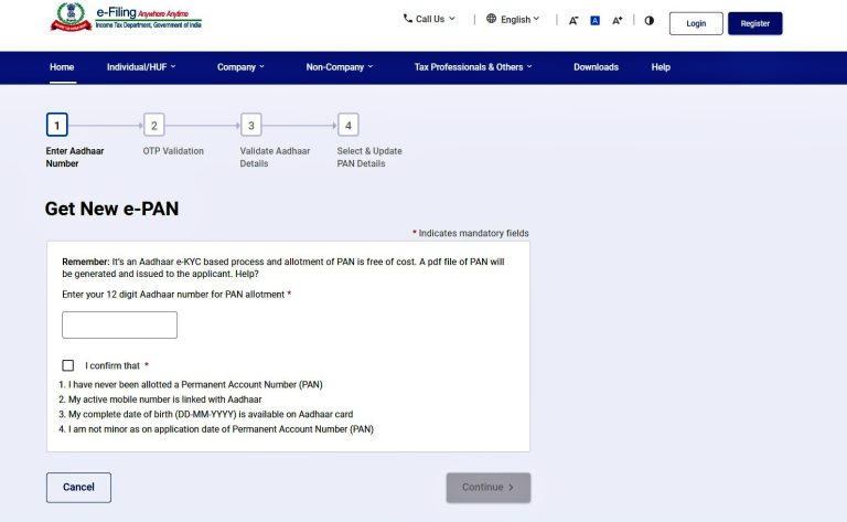Instant PAN Card: Apply Online, Check Status, E-Pan Card