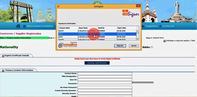 E procurement In Telangana: Tender Process, Helpline