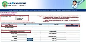 AP Eprocurement: Register, Place And Find Tenders