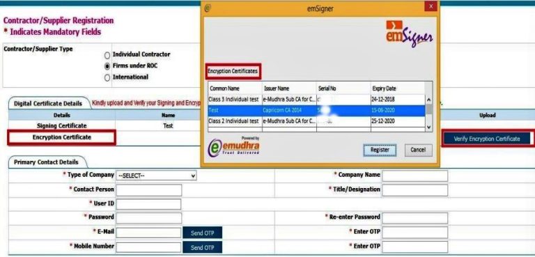 AP Eprocurement: Register, Place And Find Tenders
