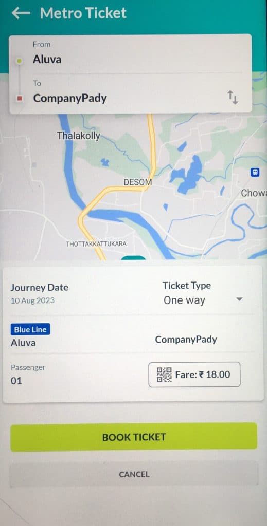 Kochi Metro: Timing, Route Map, Charges, Metro Card, Dormitory