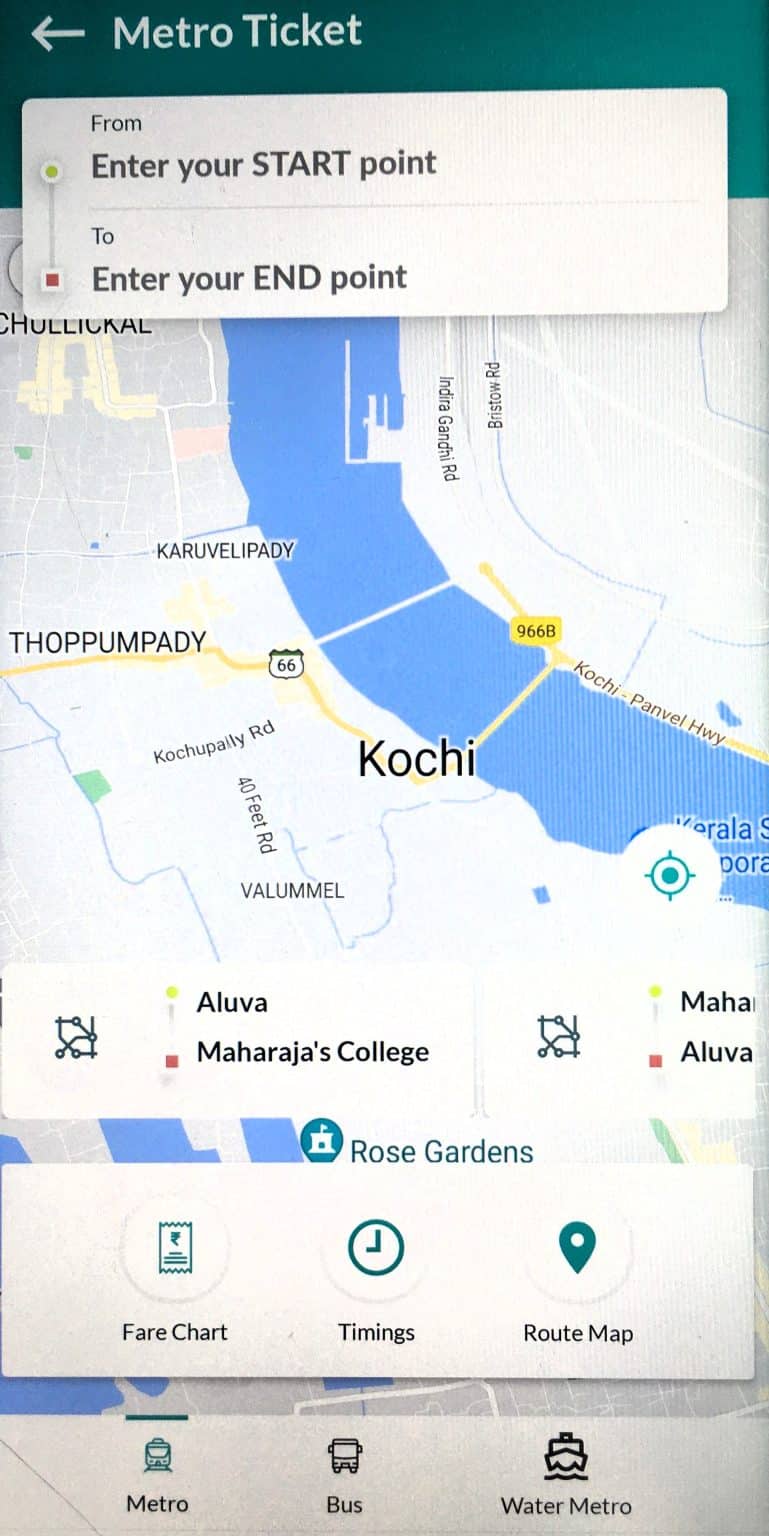 Kochi Metro: Timing, Route Map, Charges, Metro Card, Dormitory