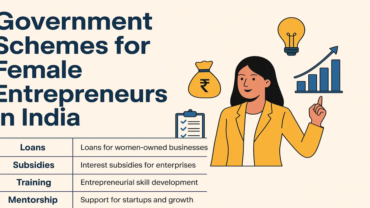 Government Schemes for female Entrepreneurs in India: How To Apply