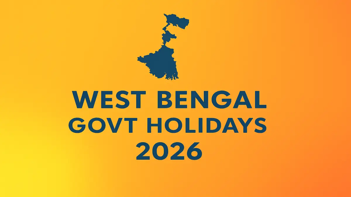 West Bengal Government Holidays List 2026