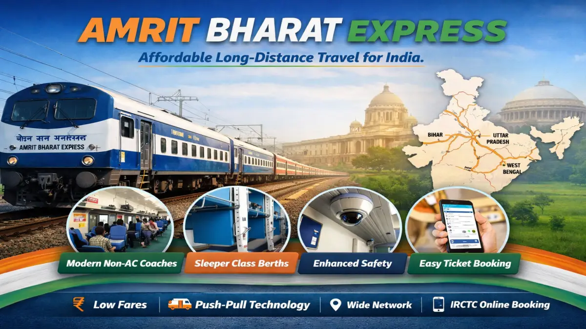 Amrit Bharat Trains: Route, Schedule, Key Features