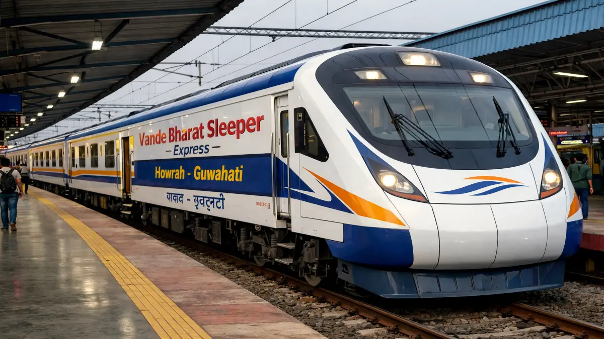 Howrah–Guwahati Vande Bharat Sleeper Train: Route, Fare, Schedule