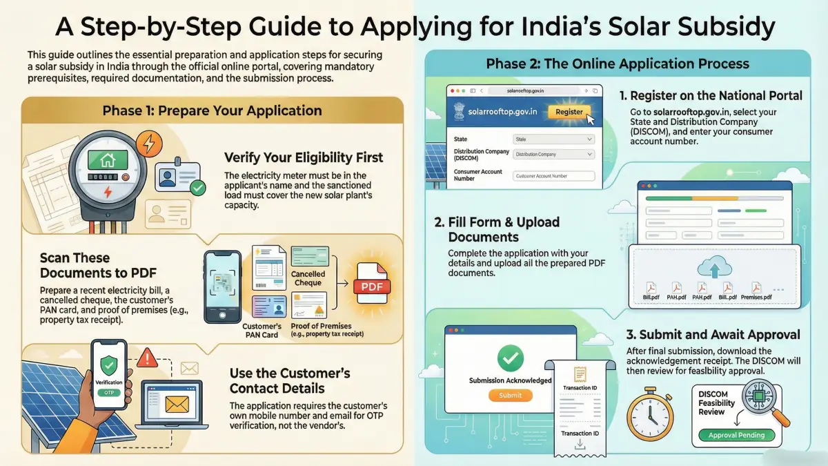 Government Subsidy for Solar Panels In India: How To Apply